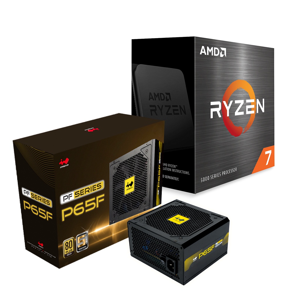 Compra Procesador AMD Ryzen 7 5800X SAM4 3.8GHz + In Win P65F 650W ...