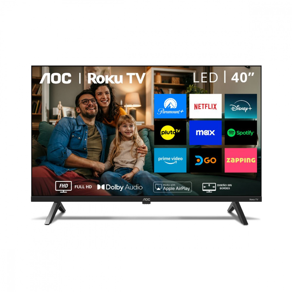 Compra AOC 40" LED FHD Smart TV 40S5045 | Cyberpuerta.mx