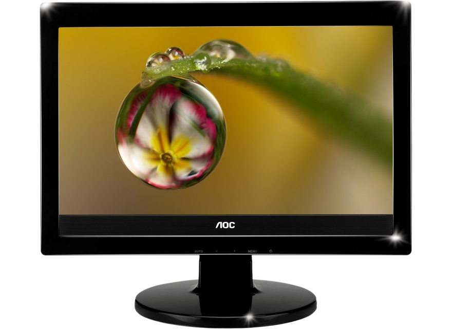 Compra Monitor AOC 519Sw LCD 15'', Negro 519SW | Cyberpuerta.mx