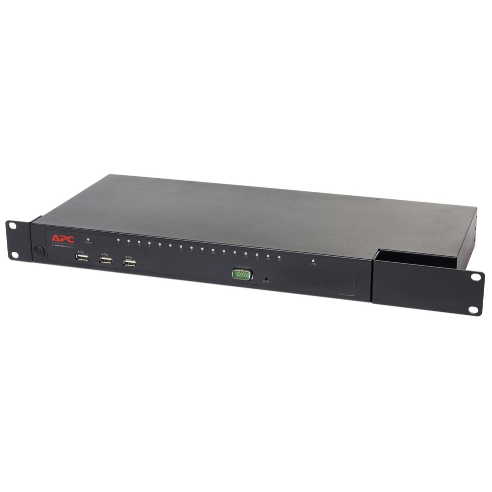 Compra APC Switch KVM, 16 Puertos VGA/PS/2 KVM1116R | Cyberpuerta.mx