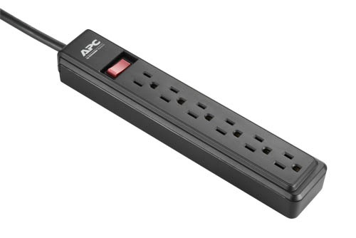 Compra APC Barra Multicontactos PZ62B, 6 Contactos, 15A, 120V, PZ62B ...