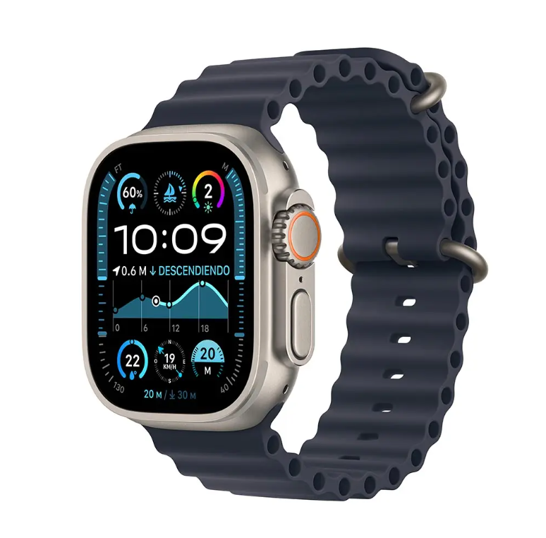 Apple Watch Ultra 2 GPS, Caja de 49 mm Titanio Color Natural, Correa ...