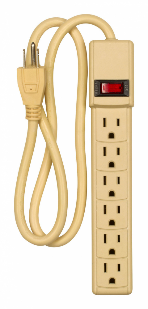 Compra Arrow Hart Multicontacto 6 Salidas 120V Marfil 1136V ...