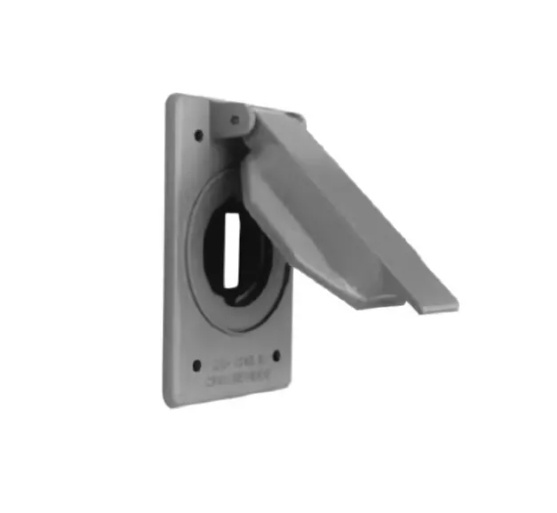 Compra Arrow Hart Placa Cubrepolvo 2 Puertos Gris AH102040 | Cyberpuerta.mx