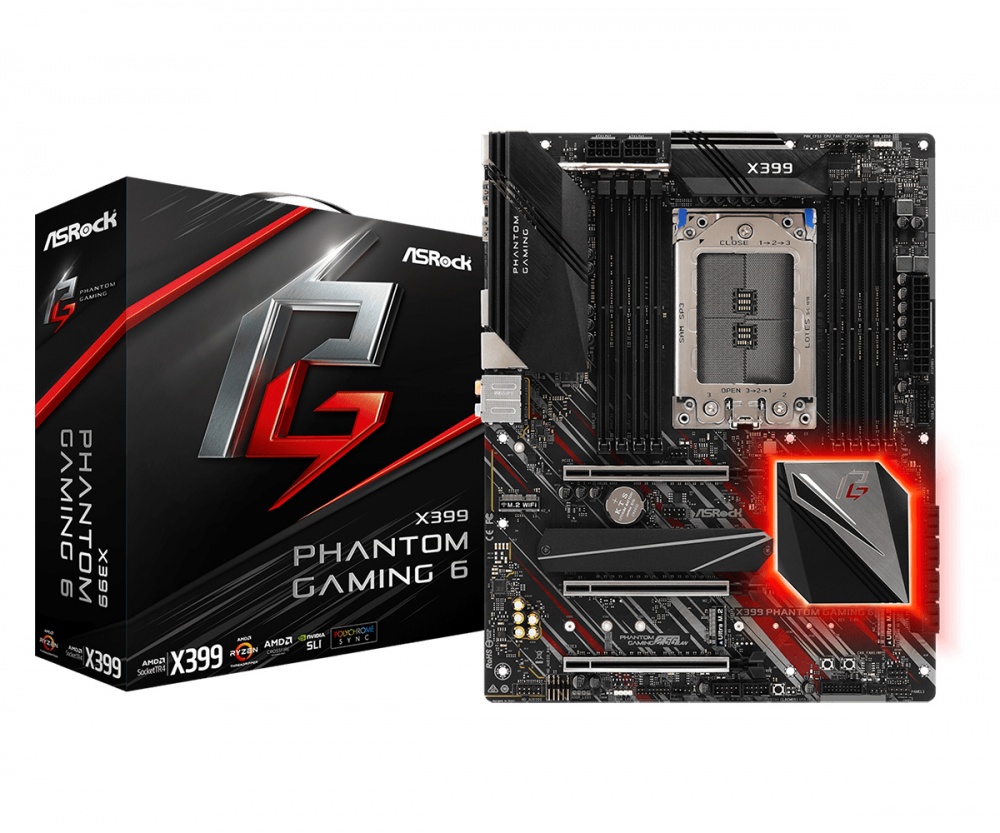 Compra Tarjeta Madre ASRock ATX X399 Phantom Gaming 6 90-MXB9B0-A0UAYZ ...