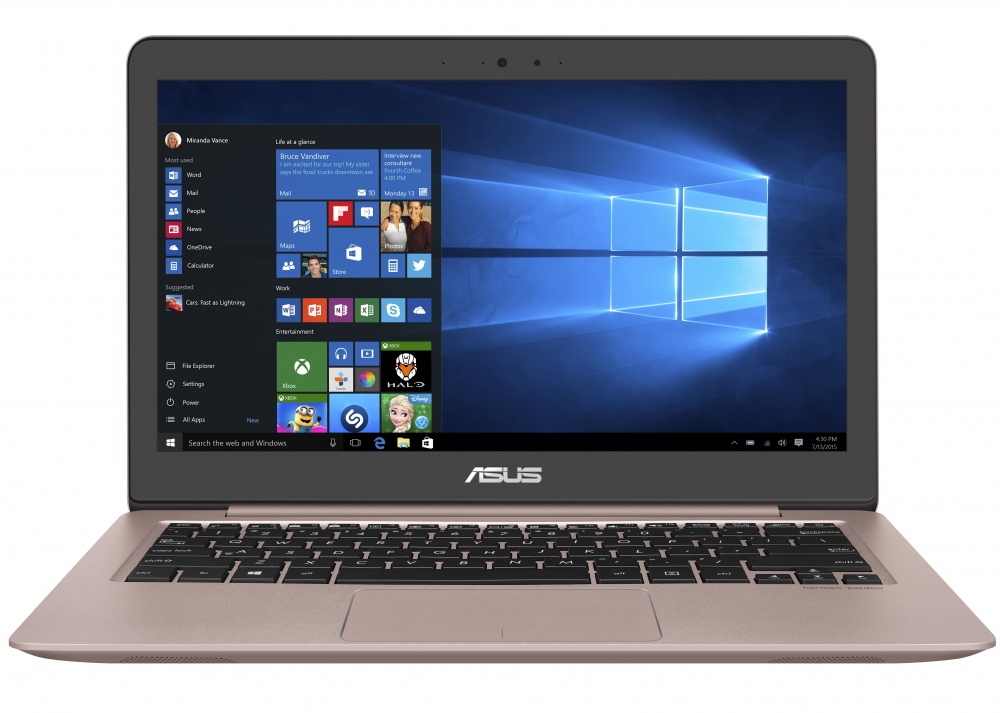 Compra Laptop ASUS ZenBook UX310UA 13.3'' Core i3 128GB Rosa UX310UA ...