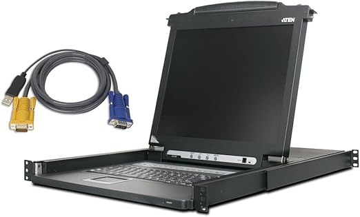 Compra Aten KVM Switch VGA 1280x1024 hasta 15 Dispositivos CL1008MUKIT ...