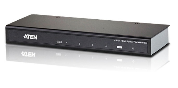 Compra Aten Video Splitter HDMI 5x Negro VS184A | Cyberpuerta.mx