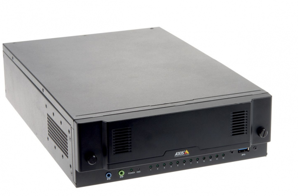 Axis NVR de 12 Canales PoE S2212 para 1 Disco Duro, máx. 6TB, 14x RJ-45 ...