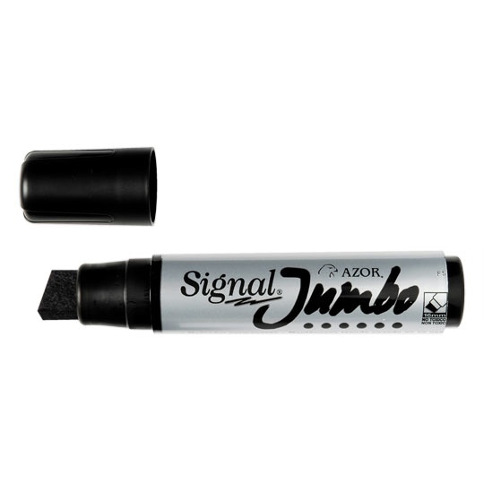 Azor Marcador Permanente Signal Jumbo, Negro, 301.43000NE | Abasteo.mx Azor Marcador Permanente Signal Jumbo, Negro, 301.43000NE | Abasteo.mx