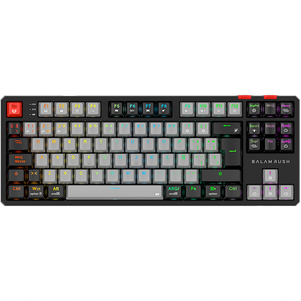 Compra Balam Rush Teclado Mecánico Óptico LED RGB Inalámbrico ...