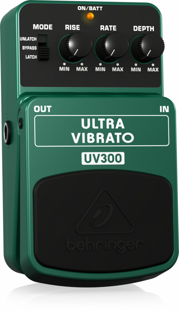 Compra Behringer Pedal Vibrato, Negro/Verde, UV300 | Cyberpuerta.mx