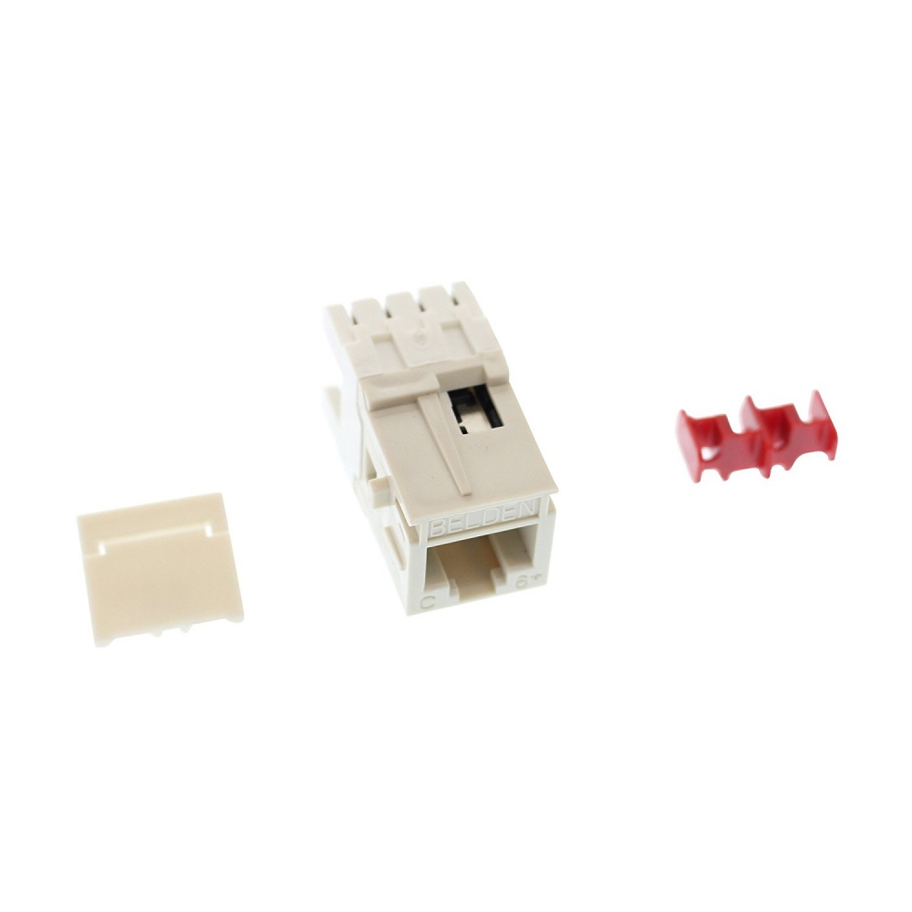 Compra Belden Jack de Red Cat6a Jack RJ-45 Beige AX101064 | Cyberpuerta.mx