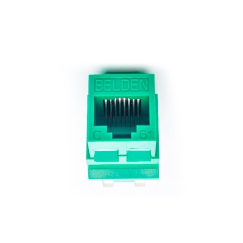 Compra Belden Jack de Red Cat6+, RJ-45, Verde, AX104192 | Cyberpuerta.mx