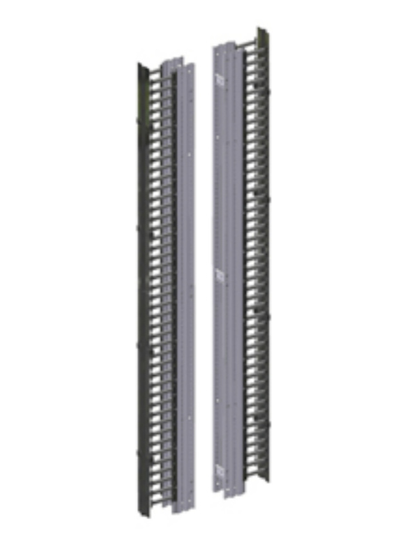 Belden Organizador de Cables Vertical con Puertas, 45U, Gris ...