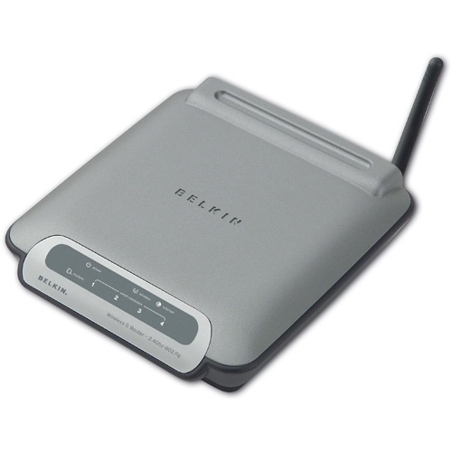 Compra Router Belkin Ethernet F5D7230TT4-SN, Inalámbrico, 54 Mbit/s ...