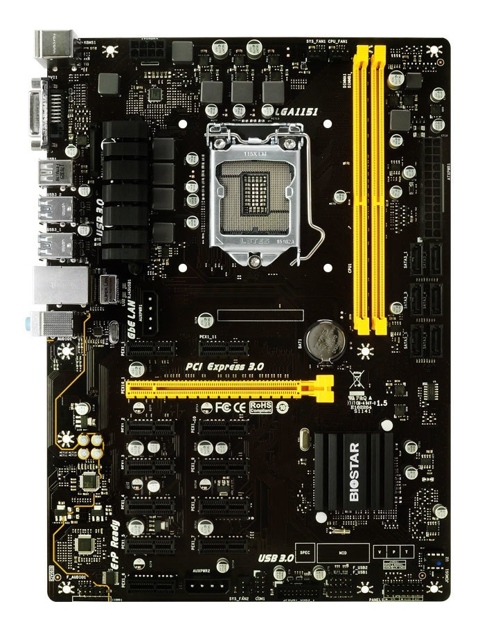 Compra Tarjeta Madre Biostar ATX TB250-BTC PRO Ver. 6.x, S-1151, 32GB | Cyberpuerta.mx