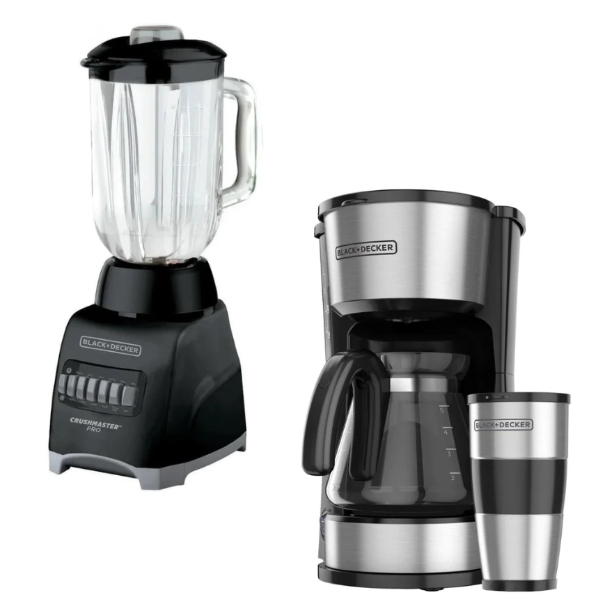 Compra Black & Decker Licuadora BI1000 + Cafetera CM0755s, ECOM48 ...