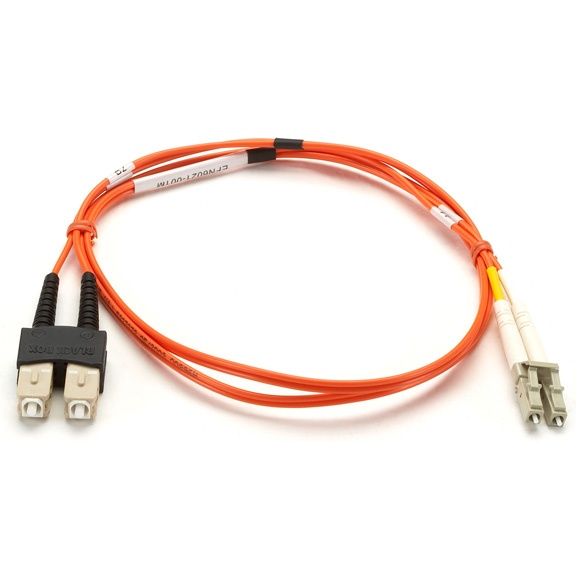 Compra Black Box Cable Fibra Óptica Multimodo LC - SC, 1m, EFN6021-001M | Cyberpuerta.mx