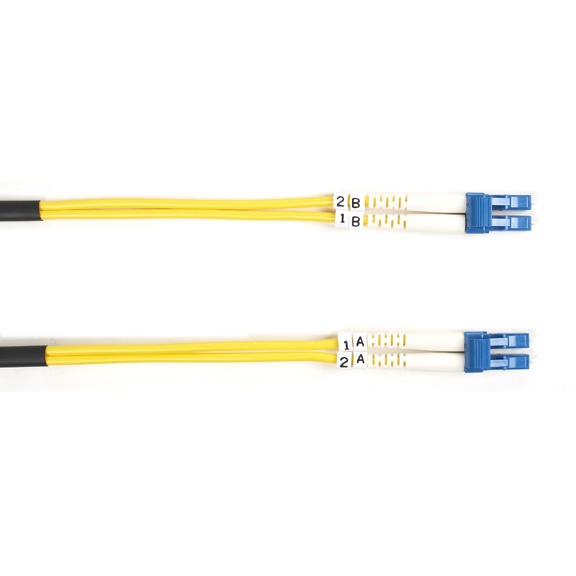 Compra Black Box Cable Fibra Óptica LC - LC, 10m, Amarillo, FOSM-010M ...