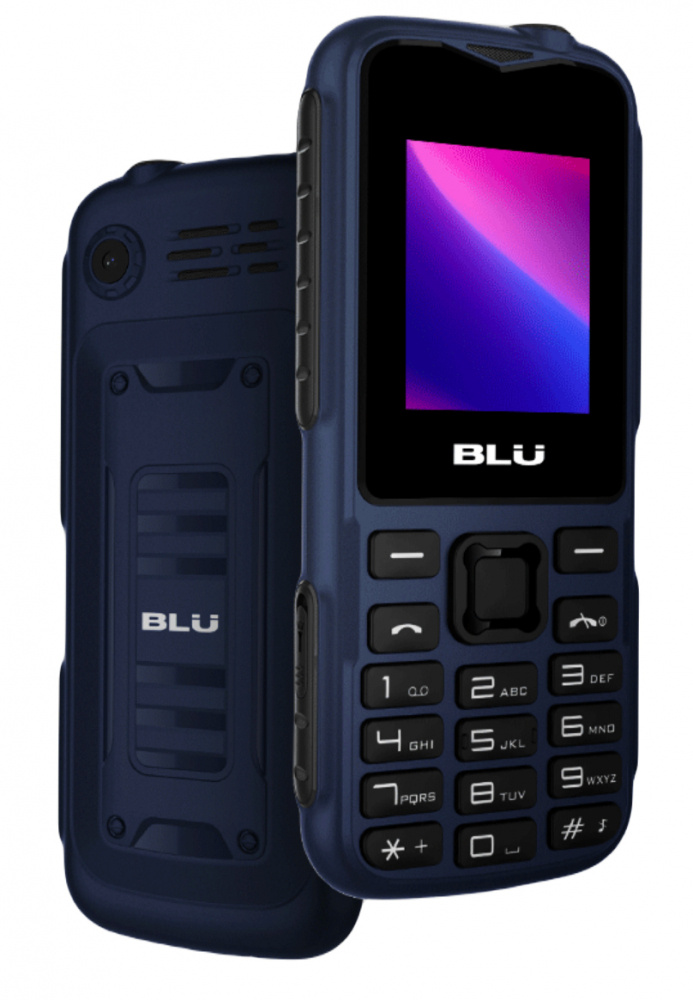 Celular Blu TANK MINI 1.8", Dual SIM, Bluetooth, Azul | Cyberpuerta.mx