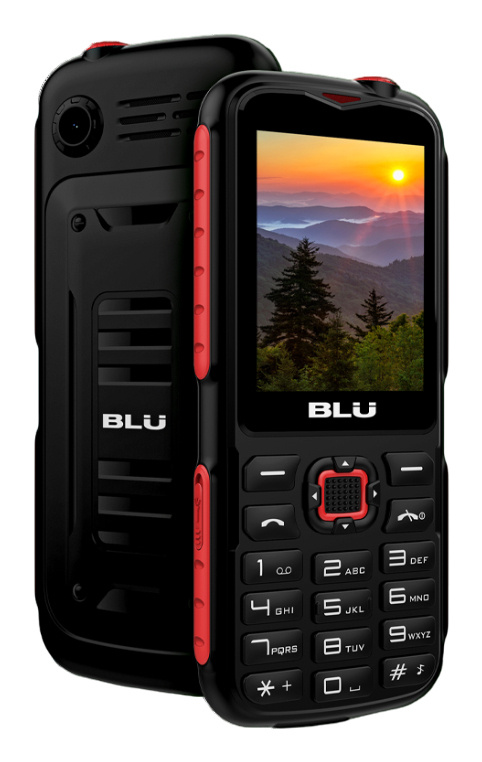BLU Tank Mini II 2.4" Dual SIM, 32MB, 32MB RAM, Rojo | Cyberpuerta.mx