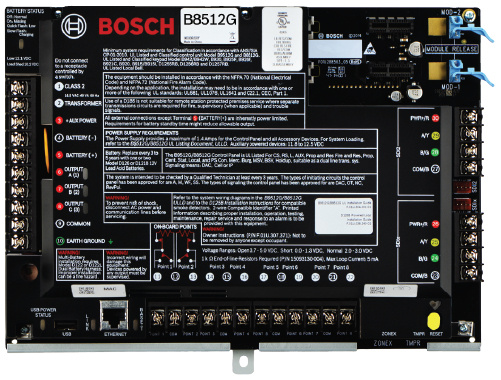 Compra Bosch Tarjeta de Control B8512G p/Panel de Alarma 99 Zonas ...