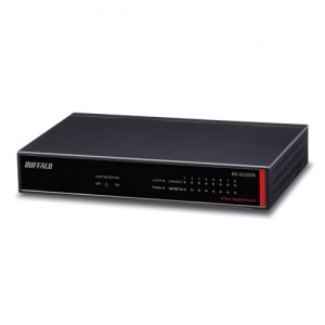 Switch Buffalo Gigabit Ethernet BS-GU2008, 8 Puertos 10/100/1000Mbps ...