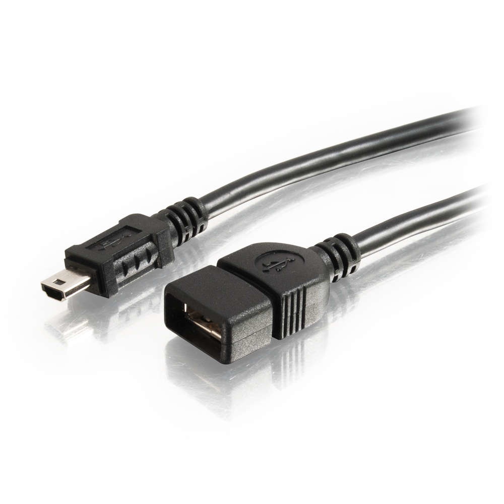 Compra C2G Cable USB A Hembra - Mini USB B Macho, 1 Metro, Negro, 40347 ...
