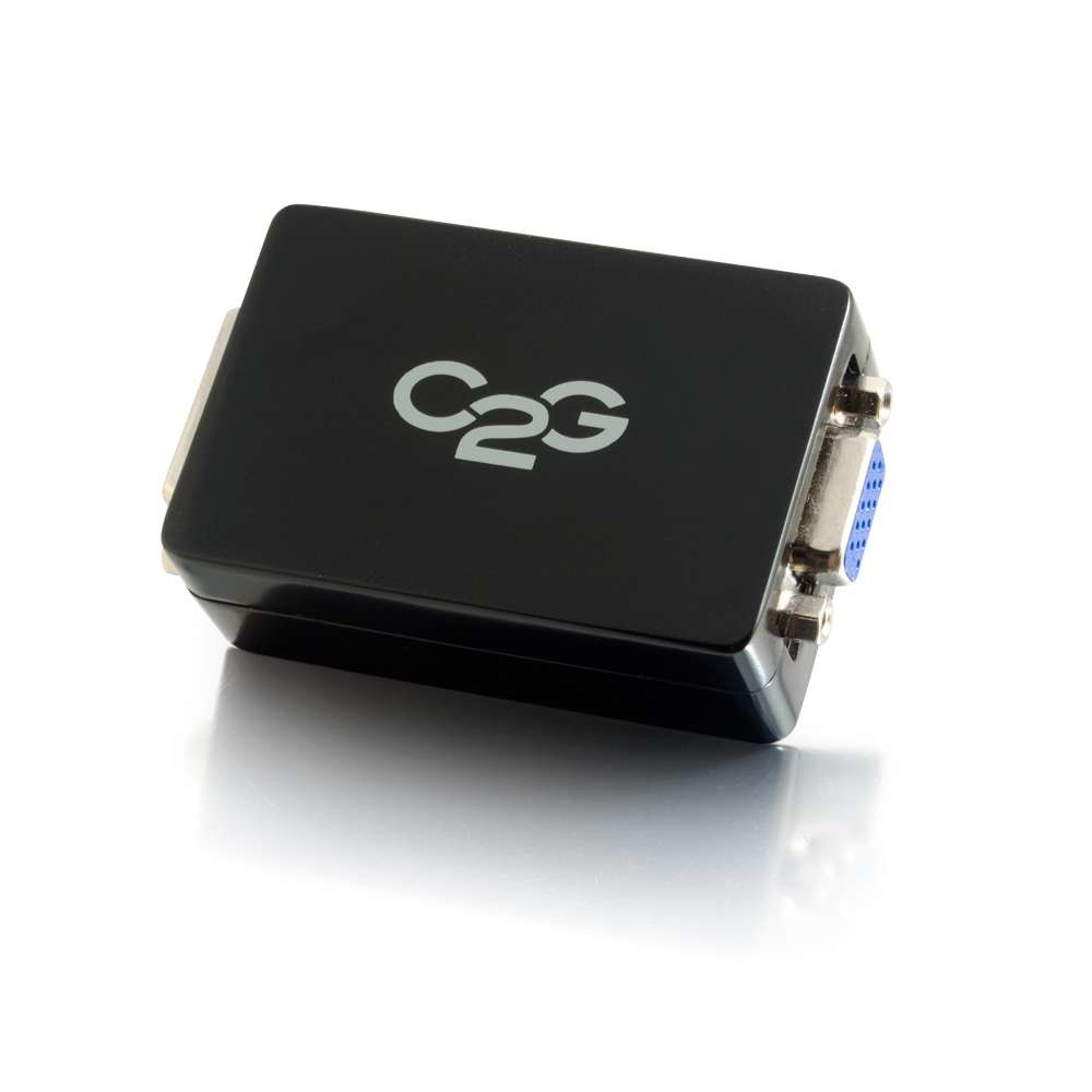Compra C2G Adaptador DVI-D Dual Link Hembra - VGA Hembra, Negro, 40724 ...