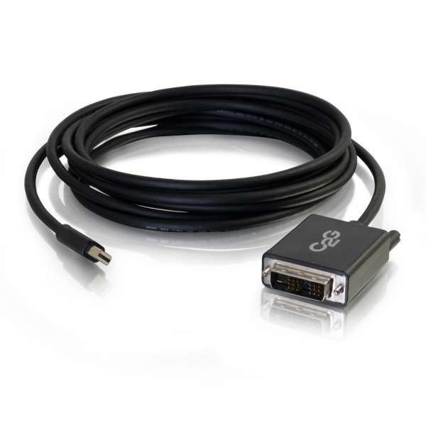Compra C2G Cable Mini DisplayPort Macho - DVI-D Single Link Macho 30cm 54334 | Cyberpuerta.mx
