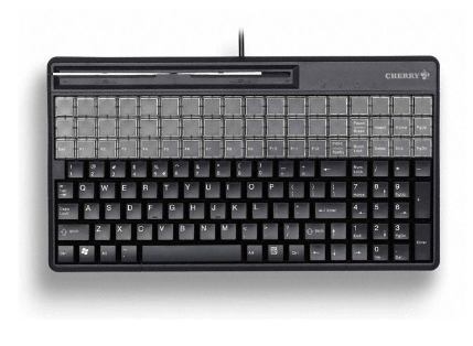 Teclado POS Cherry G86-6140, Alámbrico, USB, Negro (Inglés ...