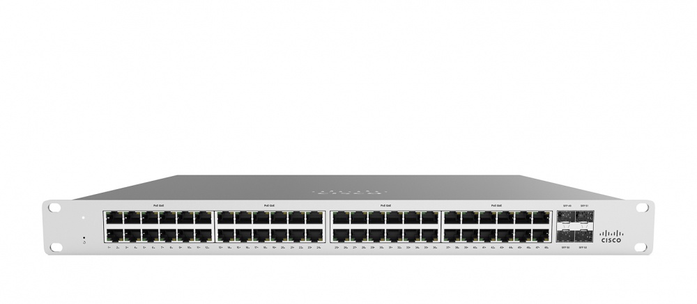 Compra Switch Cisco Meraki GbitE MS120-48LP 48 Ptos 4 Ptos SFP MS120 ...