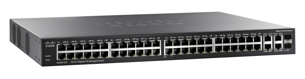 Compra Switch Cisco Gigabit Ethernet SG300-52P, 52 Puertos SG300-52P-K9 ...
