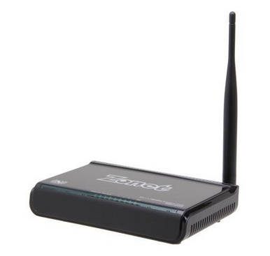Router Cnet Ethernet ZSR4184WS, Inalámbrico, 150Mbit/s, 2.4GHz, 1 ...