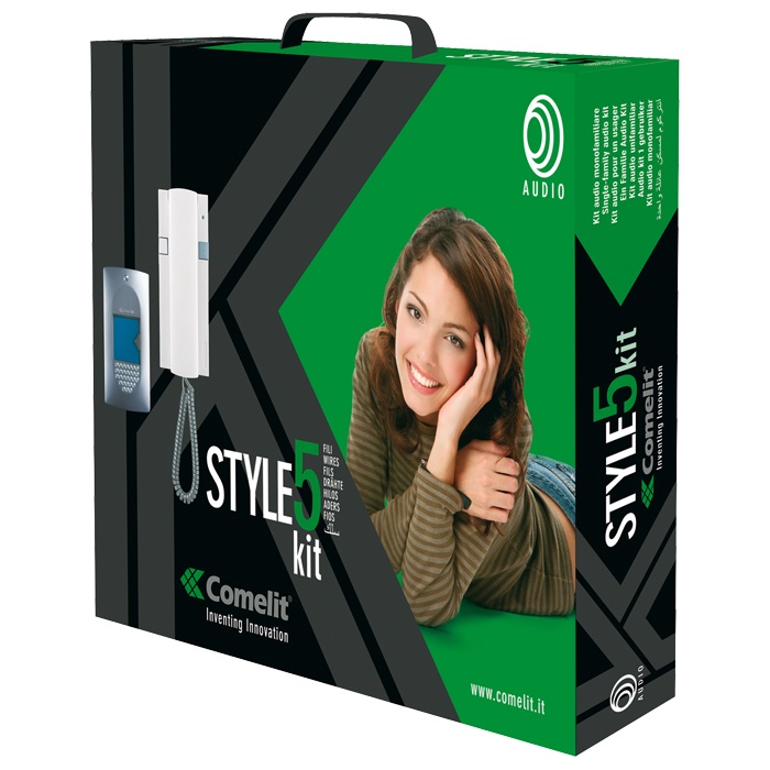 Compra Comelit Kit Audio Unifamiliar Style5, sólo Audio, 5 Hilos 8271U ...