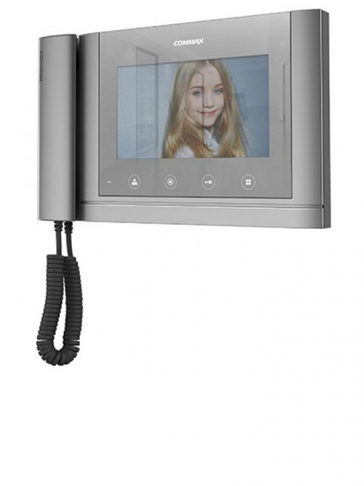 Compra Commax Videoportero, Monitor 7", Alámbrico, Plata CDV-70M | Cyberpuerta.mx