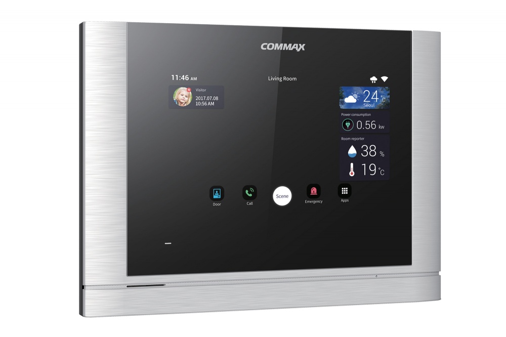 Compra Commax Videoportero, Monitor 7", Altavoz, CIOT-700M + CIOT-D20M | Cyberpuerta.mx