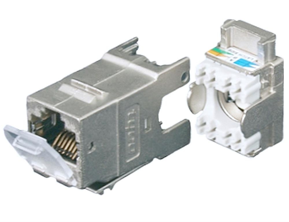 Compra CommScope Jack de Red Cat6a, RJ-45, Plata, 1711160-2 ...