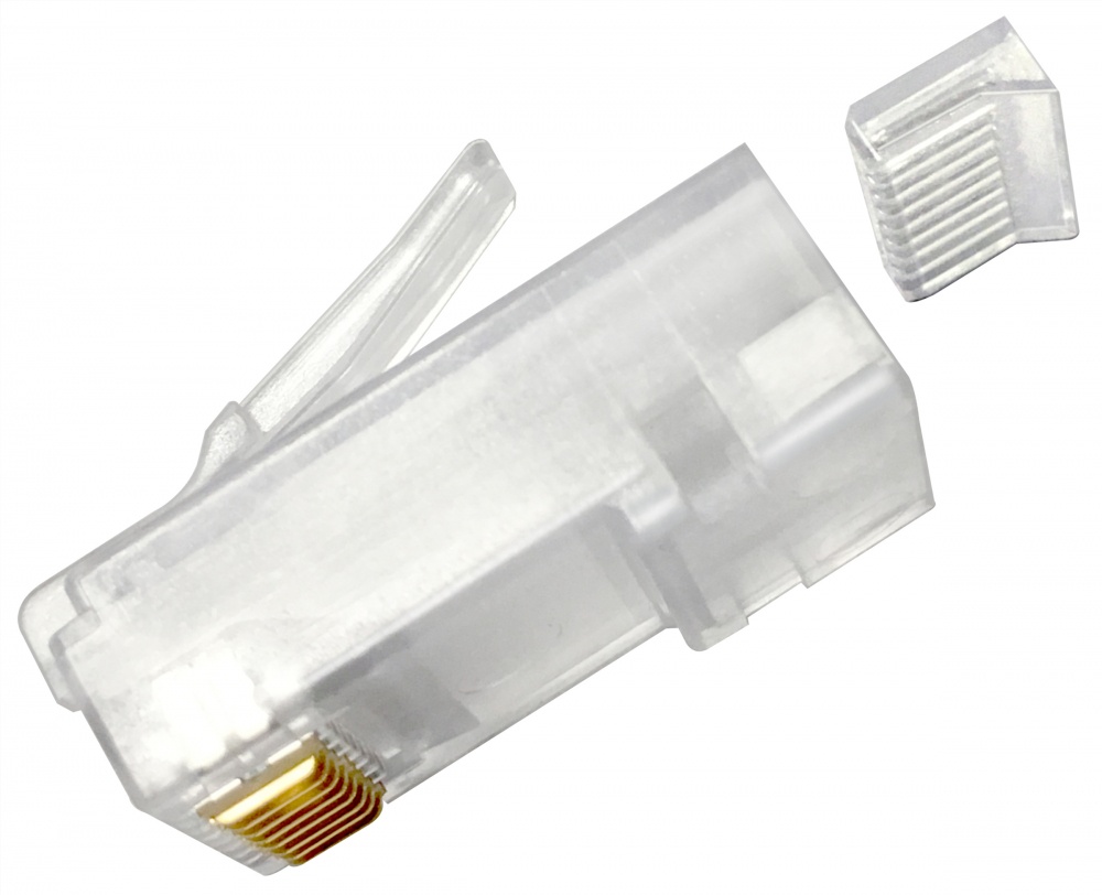 Compra CoomScope Plug Modular RJ-45, Cat6/6a, 100 Piezas, 6-2843007-1 ...
