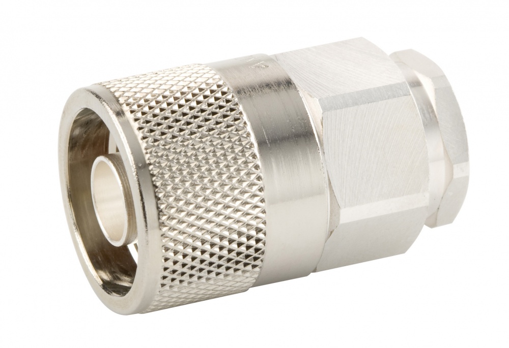 Compra CommScope Conector Coaxial Clase N Macho, Plata F1PNM-HF ...