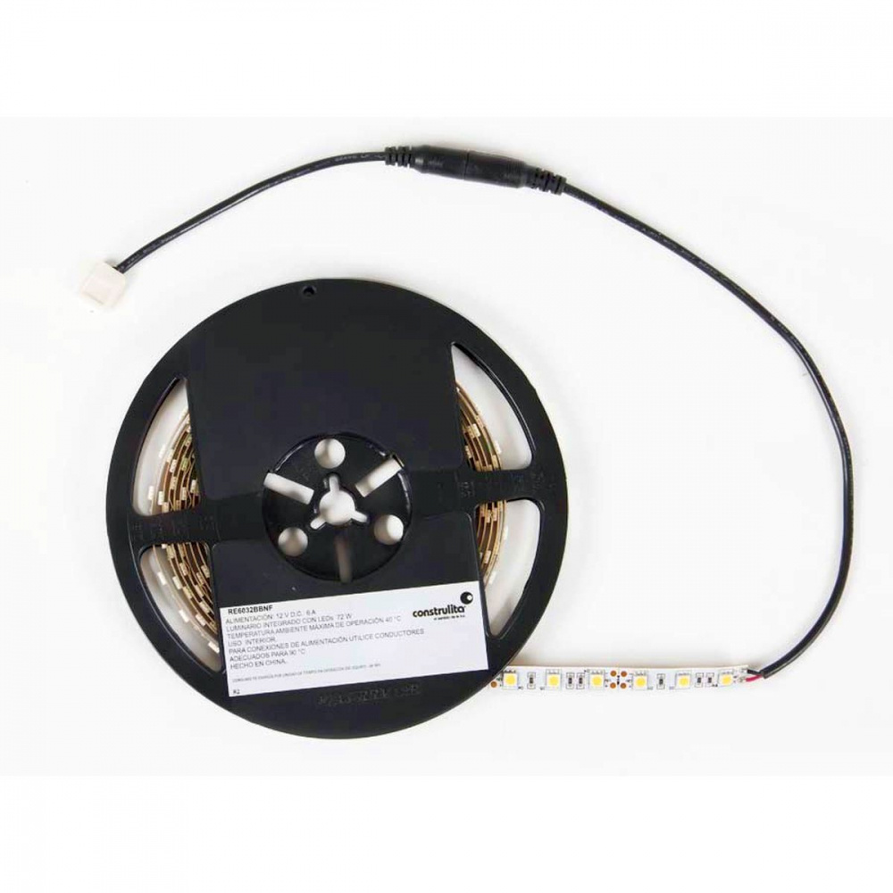 Construlita Tira de Luces Led Blanco, 12V, Autoadherible | Cyberpuerta.mx