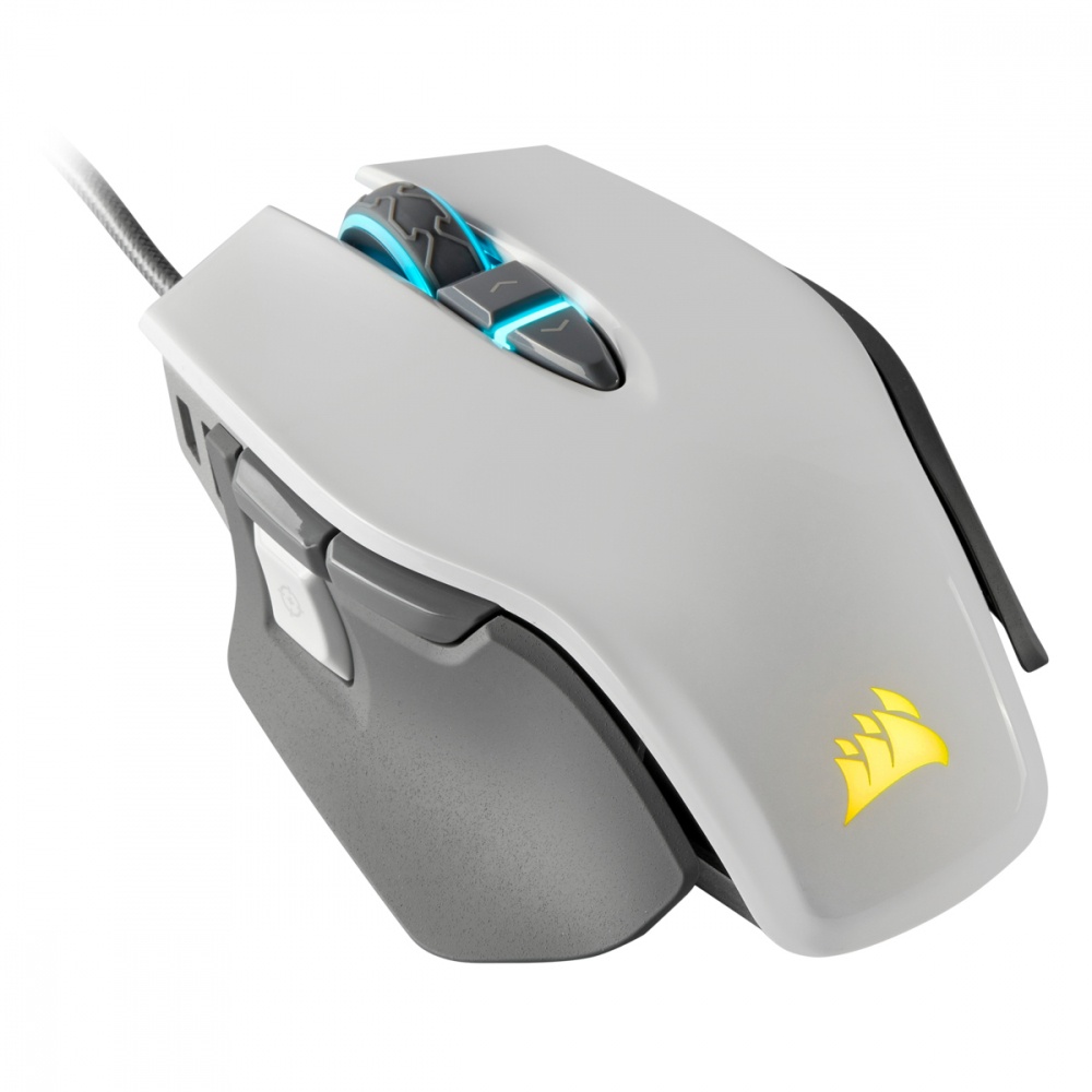 Mouse Gamer Corsair Óptico M65 RGB Elite USB Blanco CH-9309111-NA ...