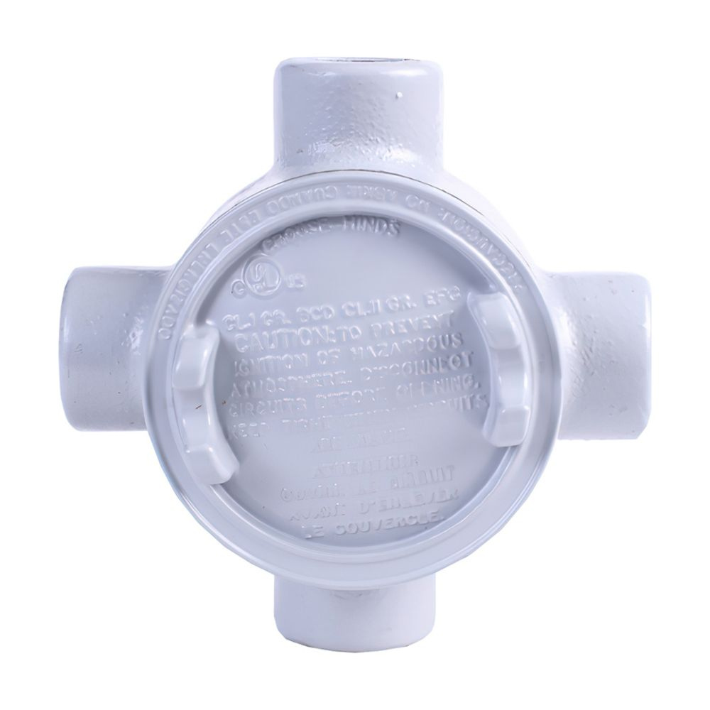 Compra Crouse-Hinds Caja Condulet 4P 3/4" Alu GUAX-26 | Cyberpuerta.mx
