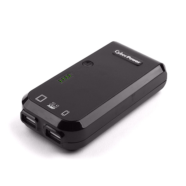 Compra Cargador Portátil CyberPower USB, 5200mAh, Negro CPBC5200AC ...