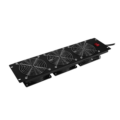 CyberPower Panel de 3 Ventiladores, 120V, 3U | Cyberpuerta.mx