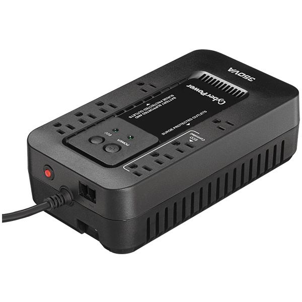 No Break CyberPower EC350G, 255W, 350VA, Entrada 96-140V | Cyberpuerta.mx