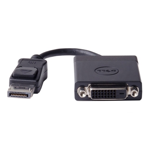 Compra Dell Adaptador DisplayPort Macho - DVI-D Hembra, Negro 470-AANH | Cyberpuerta.mx