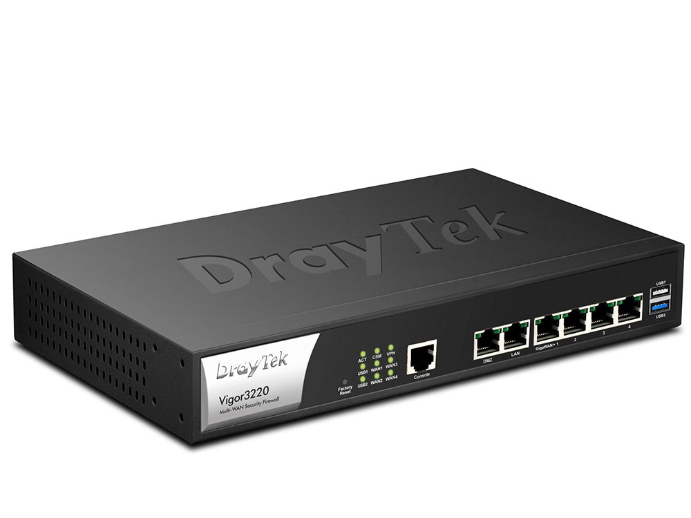 Compra Router Draytek Ethernet Firewall Inalámbrico 300Mbps VIGOR3220N ...