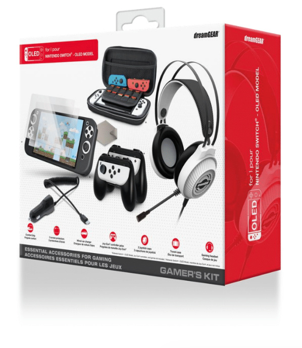 Compra Dreamgear Kit Gamer para Nintendo Switch OLED, 845620065516 ...
